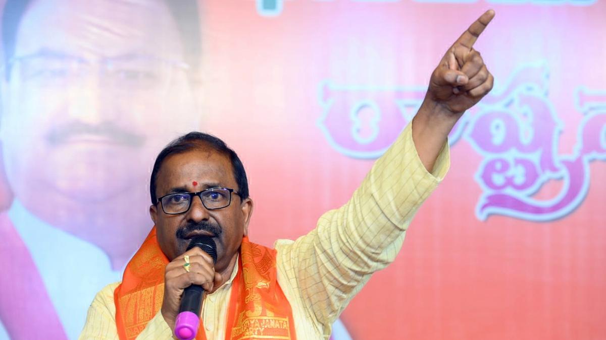 YSRCP government in Andhra Pradesh has failed on all fronts, alleges BJP leader - The Hindu